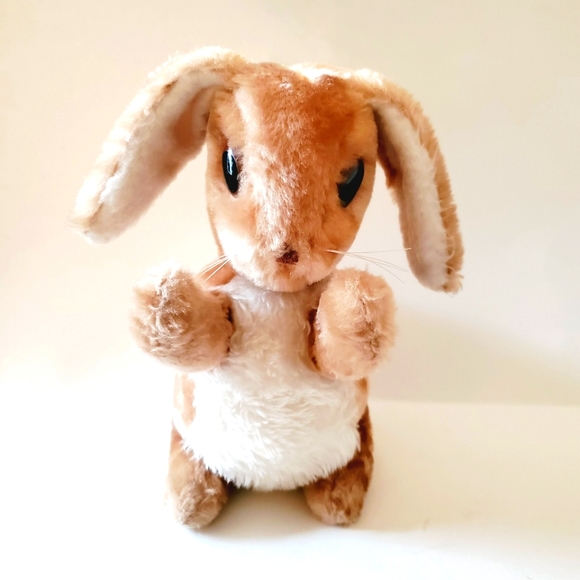 Eden | Toys | Eden Brown Bunny Rabbit Plush Vintage Made In Usa | Poshmark